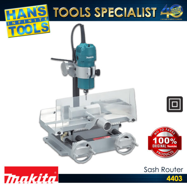 Makita 4403 Sash Router ¼" 530W - HANS INFINITE TOOLS