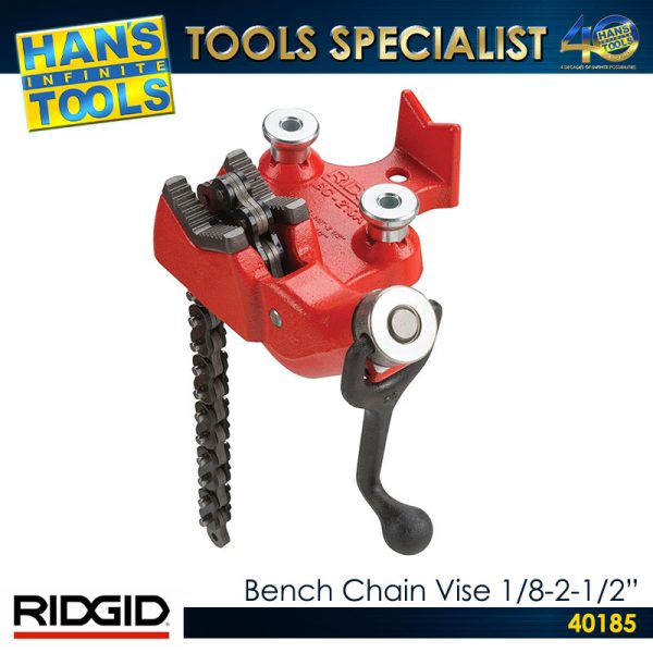 Ridgid Top Screw Bench Chain Vises - HANS INFINITE TOOLS