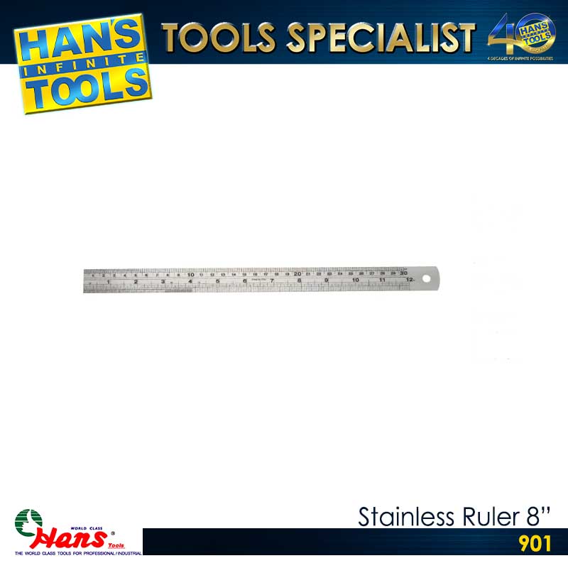 Hans Stainless Ruler - HANS INFINITE TOOLS